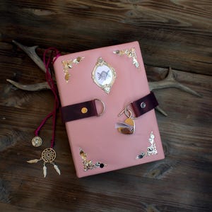 Pink Diary With Lock and Key,pink Leather Journal With Lock and Key ...