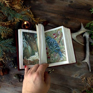 Romantic Victorian Style Journal,practical Magic Handwritten Diary in ...