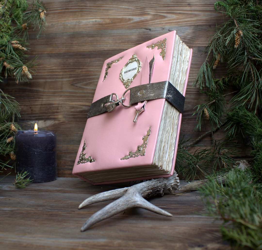 Pink Diary With Lock and Key,pink Leather Journal With Lock and Key ...