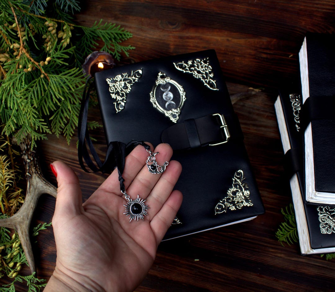 Handwritten Grimoire, Witches Journal , Old Style Grimoire, Gothic ...