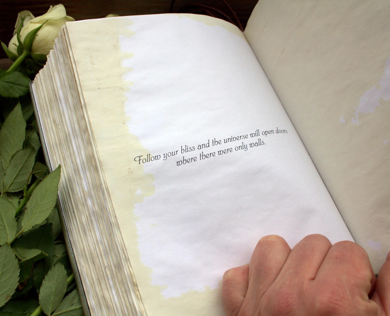 Handmade Green Leather Grimoire, Locking Book of Shadows, 400 Page ...