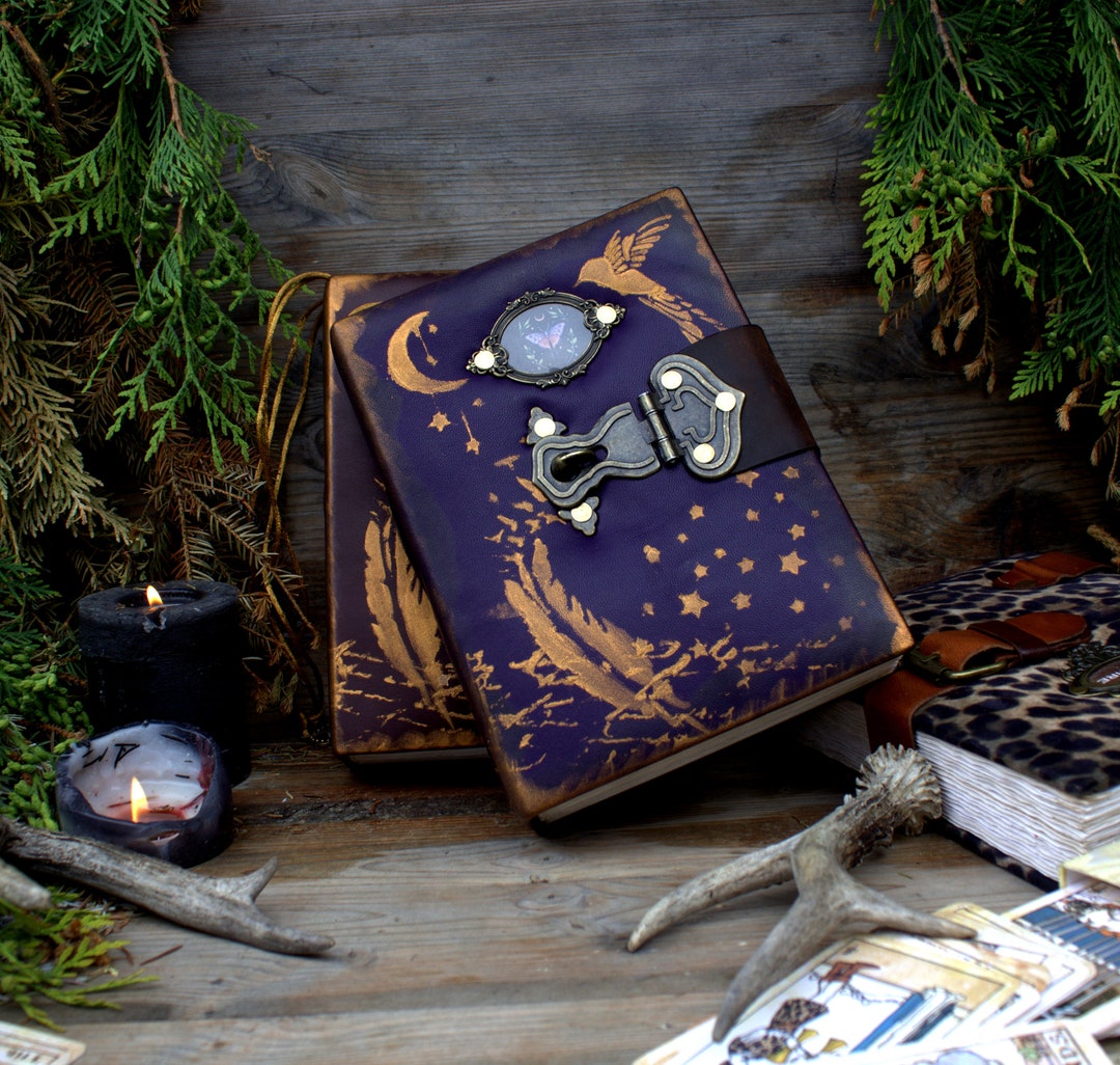 Book of Shadows Journal,blank Book of Shadows,practical Magic Grimoire ...