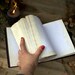 Handmade Book of Shadows Journal, Handmade Journal Velvet, Grimoire ...