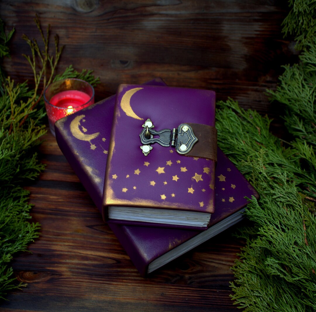 Notebook With Retro Paper, Vintage Leather Diary, Notebook Vintage ...