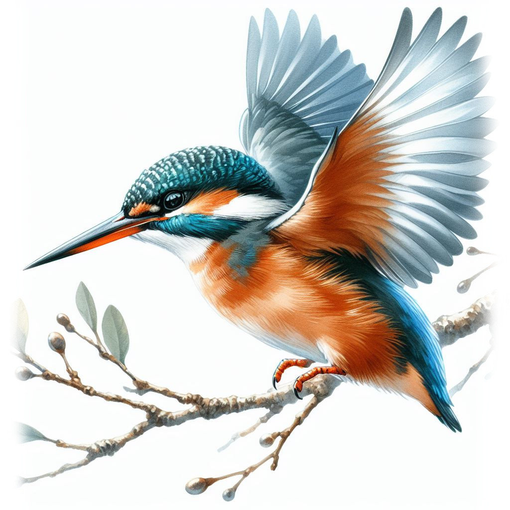 Kingfisher Clipart, 10 JPG High Quality Images. COMMERCIAL USE. Paper ...