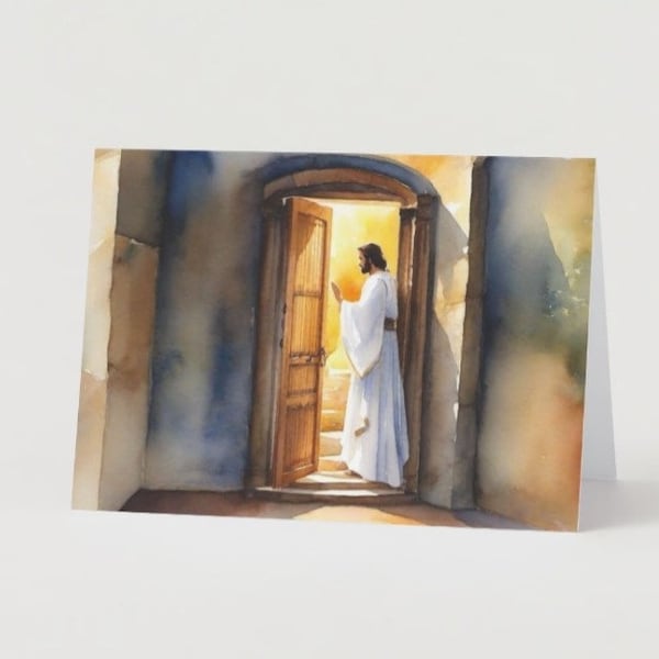 Jesus Knocking Door - Etsy