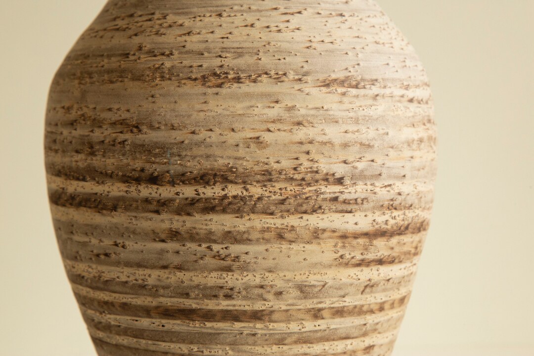 Ravelli Dutch Ceramic Vase Dutch Pottery Birch Bark Series Large Size ...