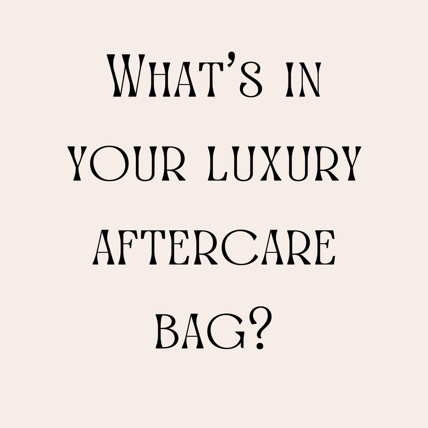 Luxury Aftercare Kit - Etsy