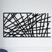 Abstract Metal Line Wall Art: Modern Geometric Sculpture - Etsy