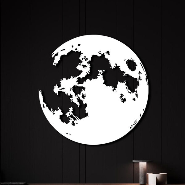 Metal Moon Wall Art - Etsy