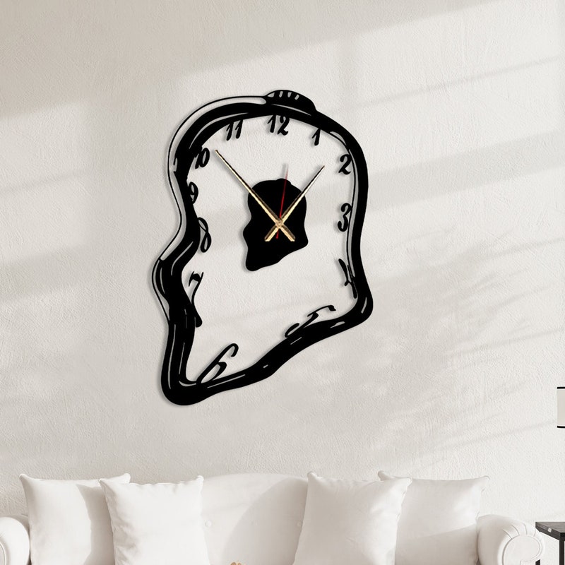 Melting Clock - Etsy