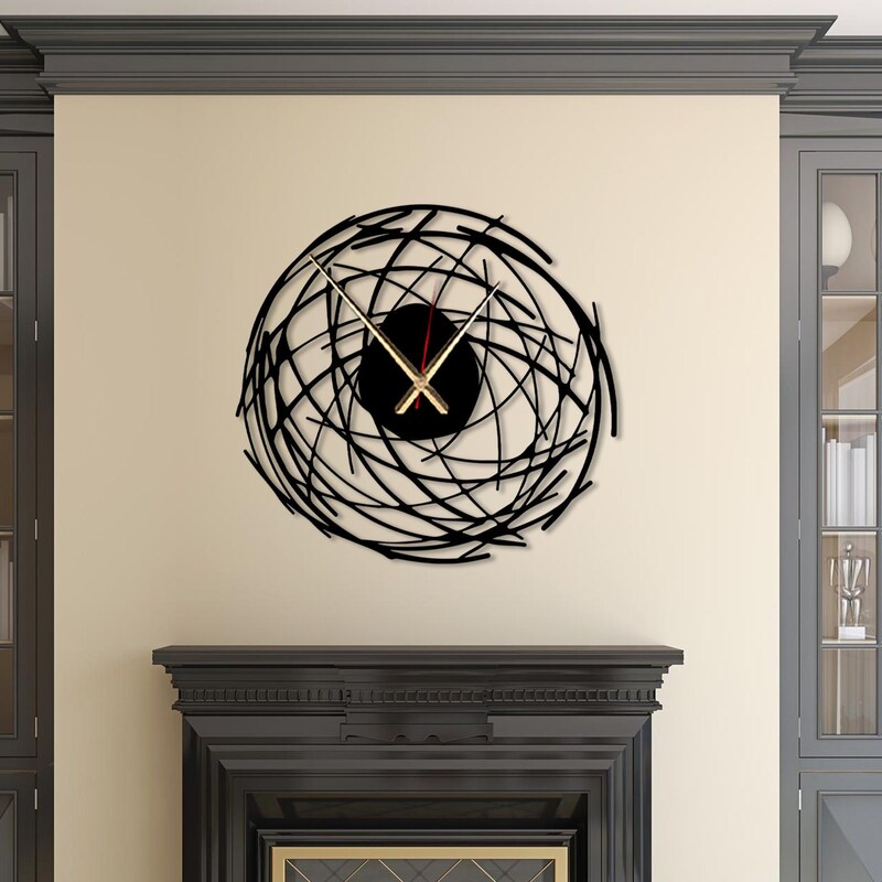 Wall Clock Unique - Etsy