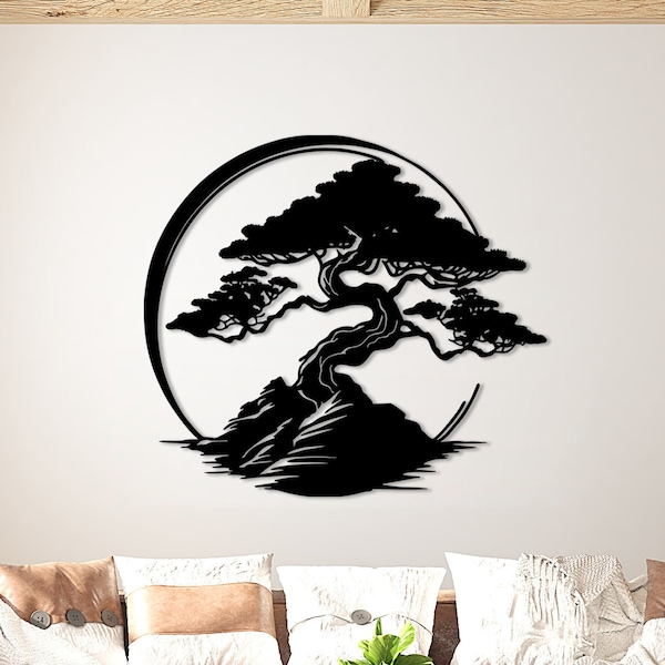 Metal Bonsai Tree - Etsy