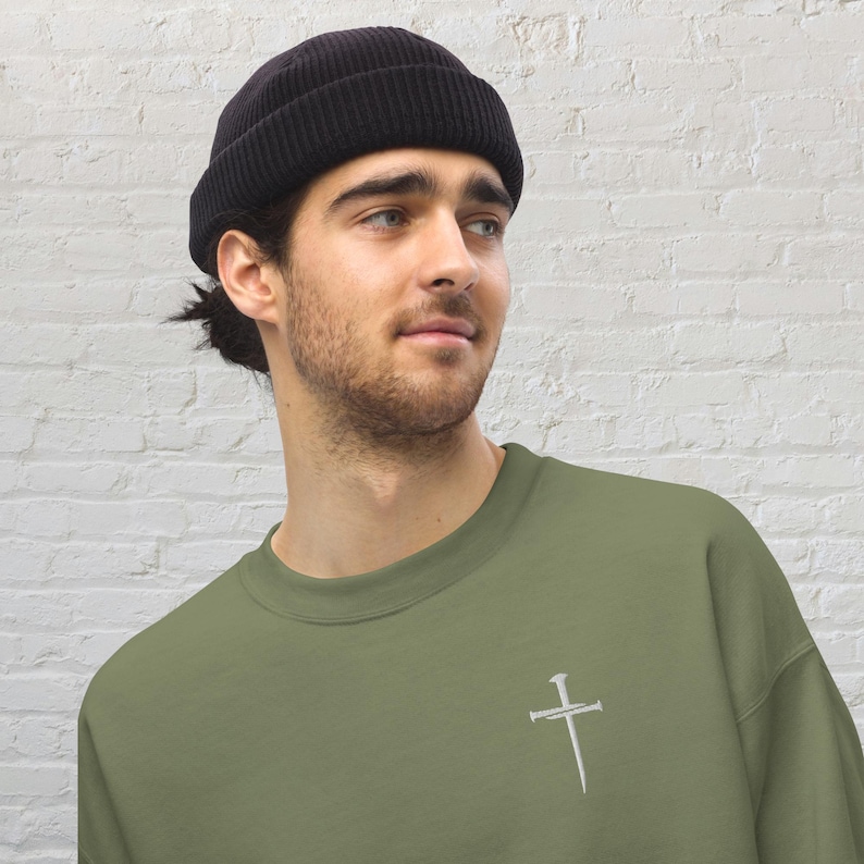 3 Nails Cross Sweatshirt , Holy Cross Hat, 3 Nails and A Cross Sweater ...