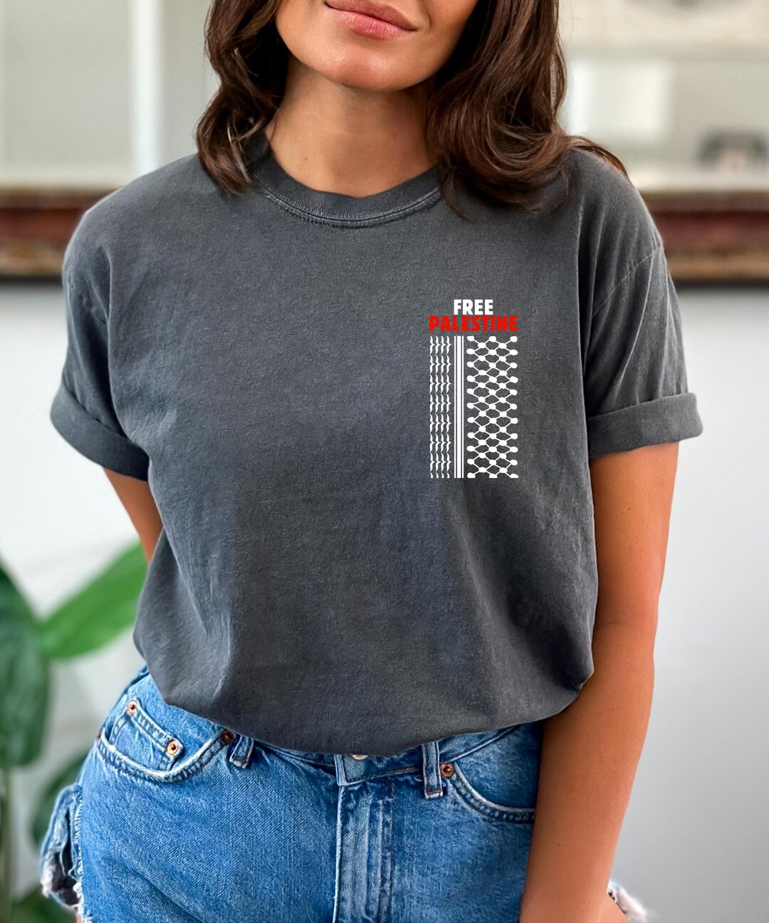 Palestine Shirt, Free Palestine Shirt, Gaza T Shirt, Kuffiyah Shirt ...