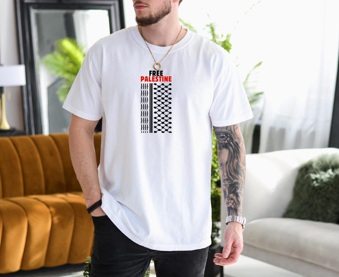 Palestine Shirt, Free Palestine Shirt, Gaza T Shirt, Kuffiyah Shirt ...