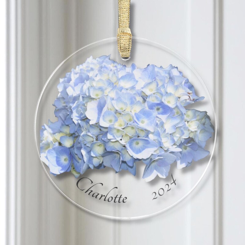 Hydrangea Ornament - Etsy