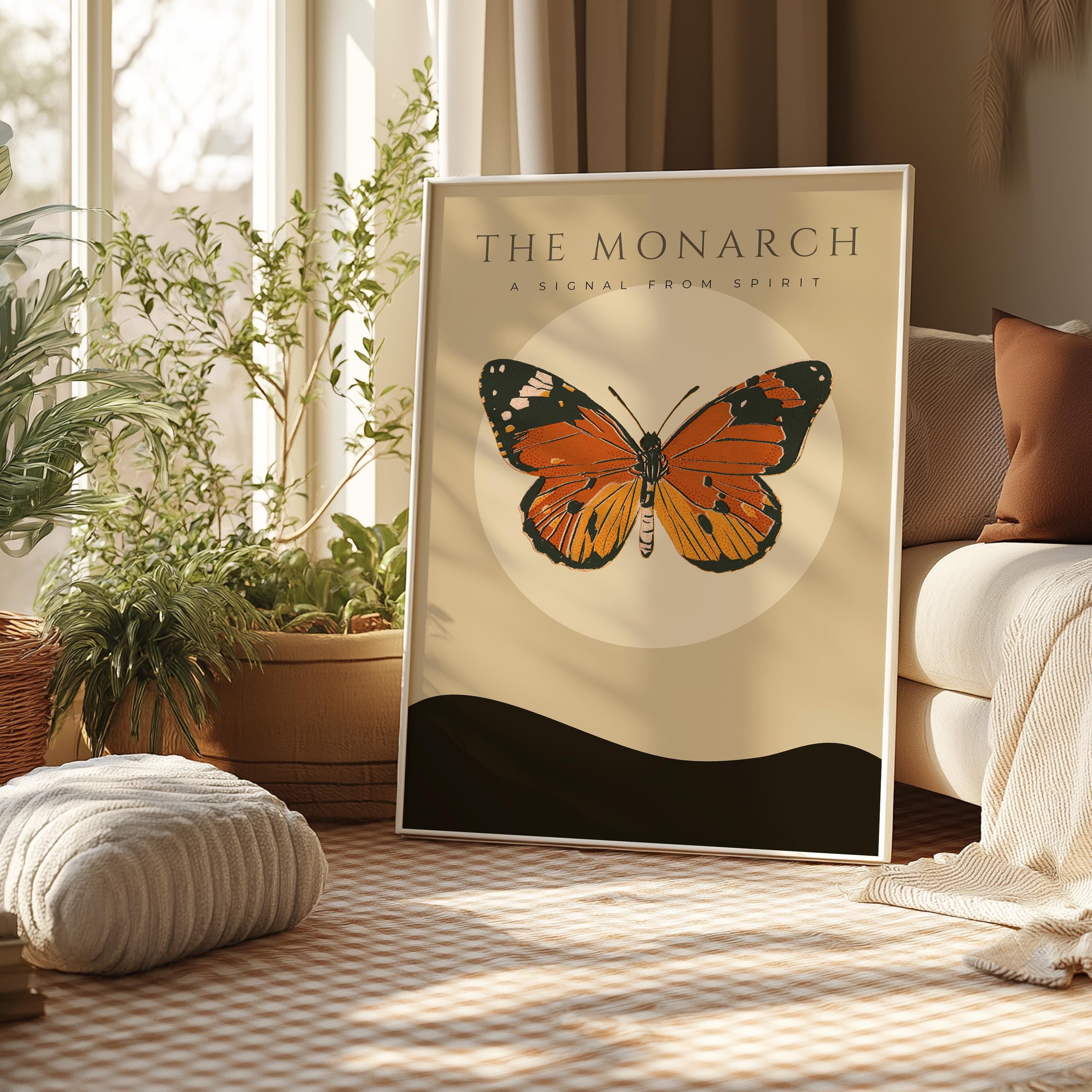 Monarch Butterfly Spirit Print, Monarch Butterfly Digital, Butterfly ...