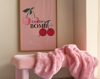 Cherry Bomb Printable Poster - Etsy