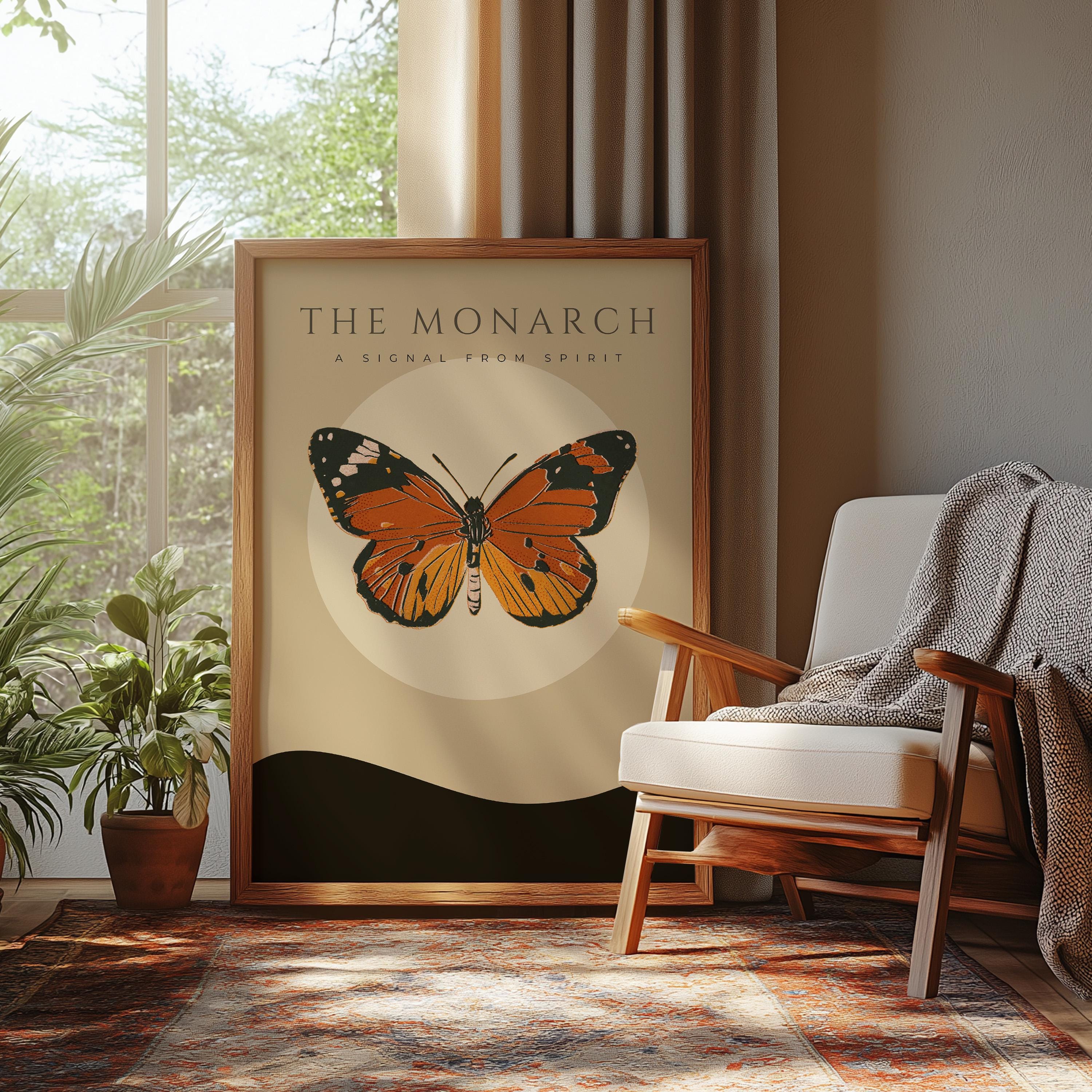 Monarch Butterfly Spirit Print, Monarch Butterfly Digital, Butterfly ...