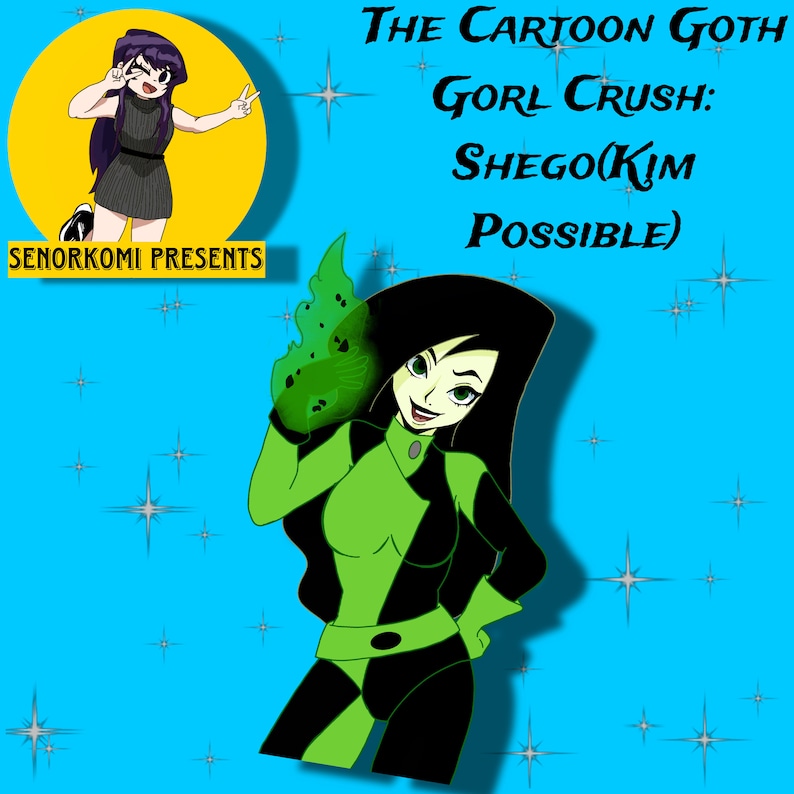 Cartoon Goth Girl Crush Starter Pack 1 - Etsy