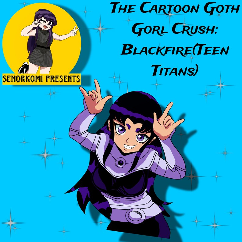 Cartoon Goth Girl Crush Starter Pack 1 - Etsy Canada