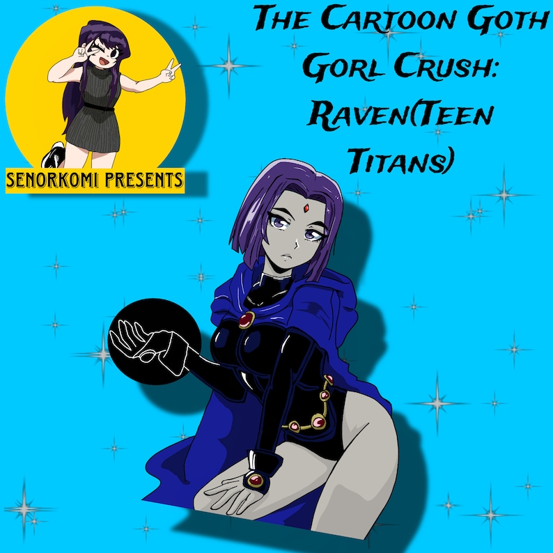 Cartoon Goth Girl Crush Starter Pack 1 - Etsy