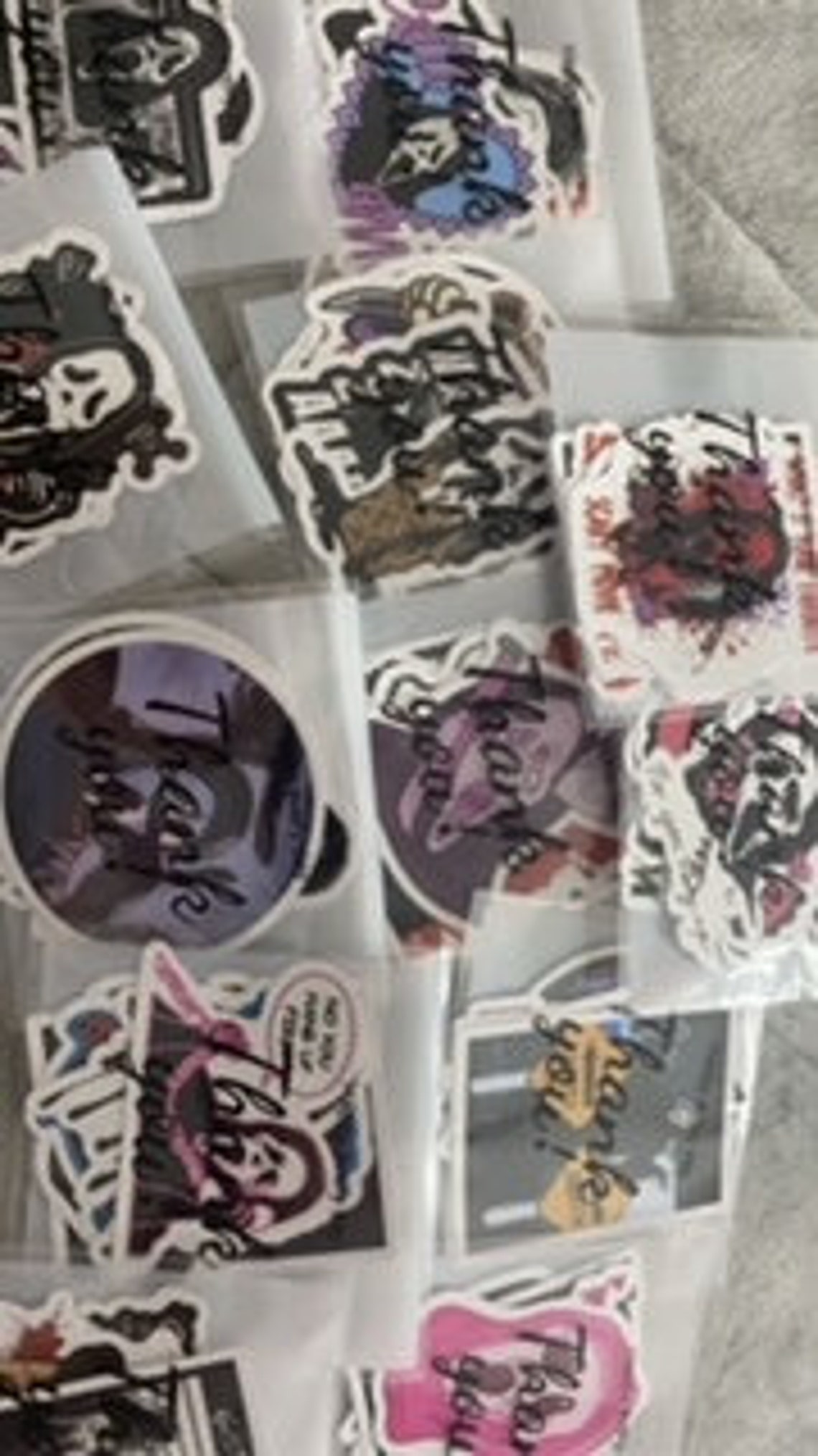Ghostface Sticker Pack - Etsy
