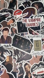 Vampire Diaries Sticker Pack - Etsy