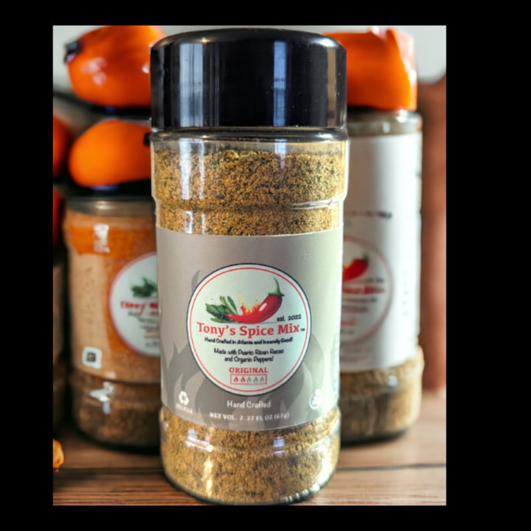 Tony's Handcrafted Caribbean Spice Mix - Etsy