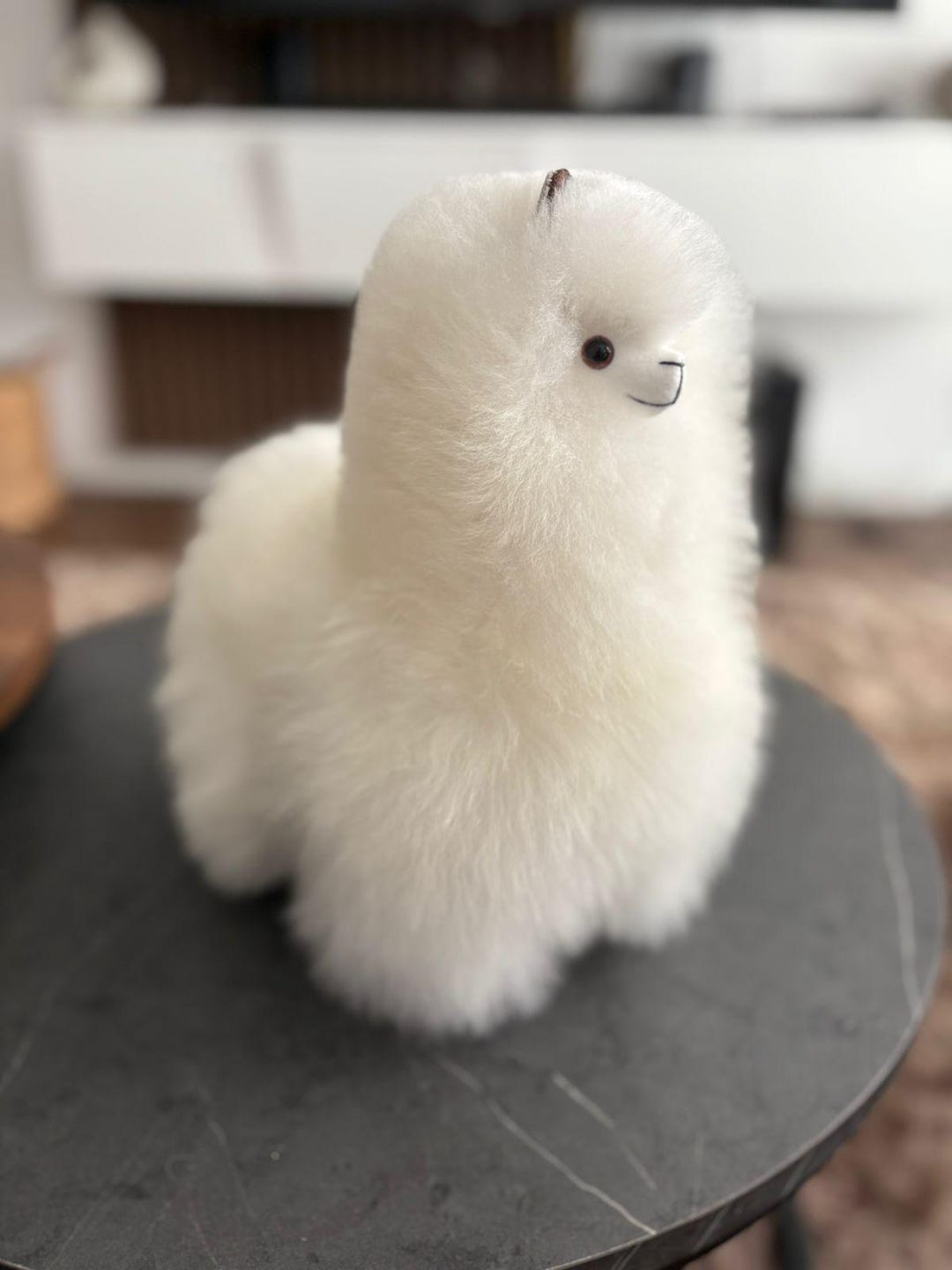 Alpaca Fur Toy - Extremely Soft / Alpaca Stuffed Animal Plush Alpaca ...