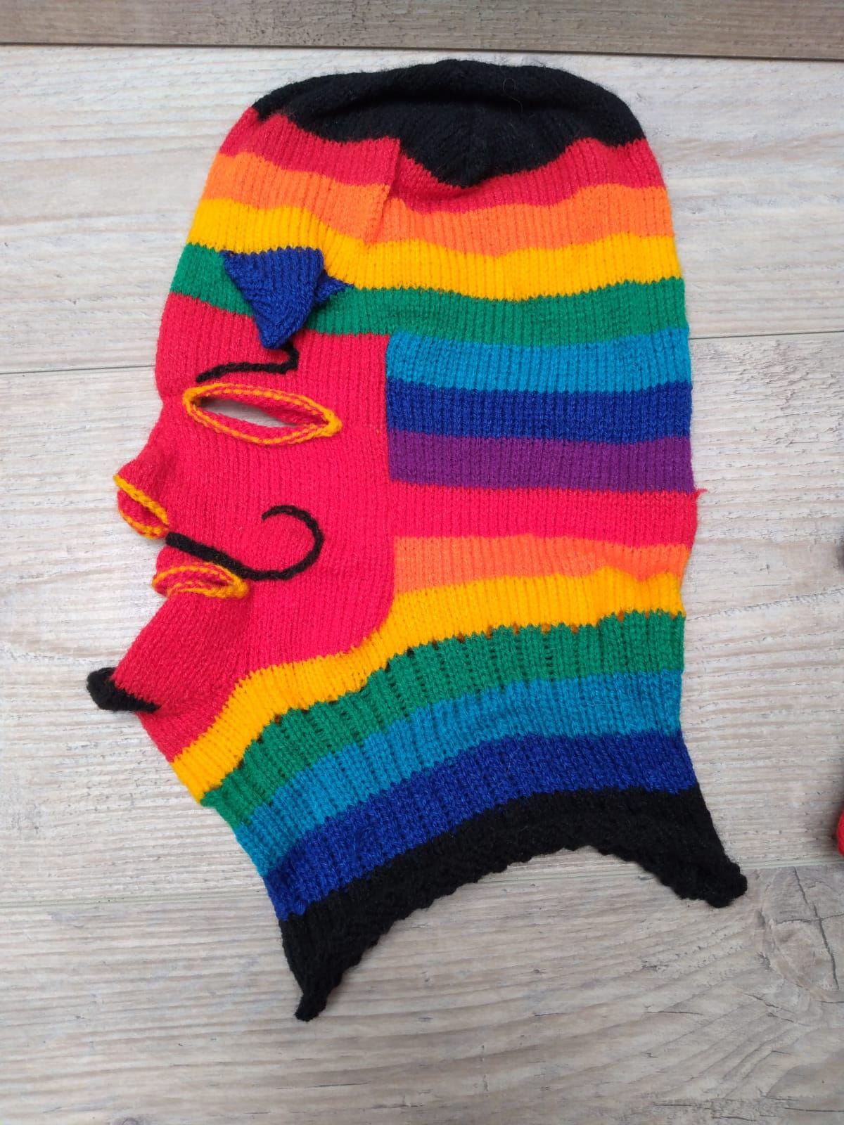 Peruvian Balaclava -ski Mask -devil Balaclava -rainbow Balaclava ...