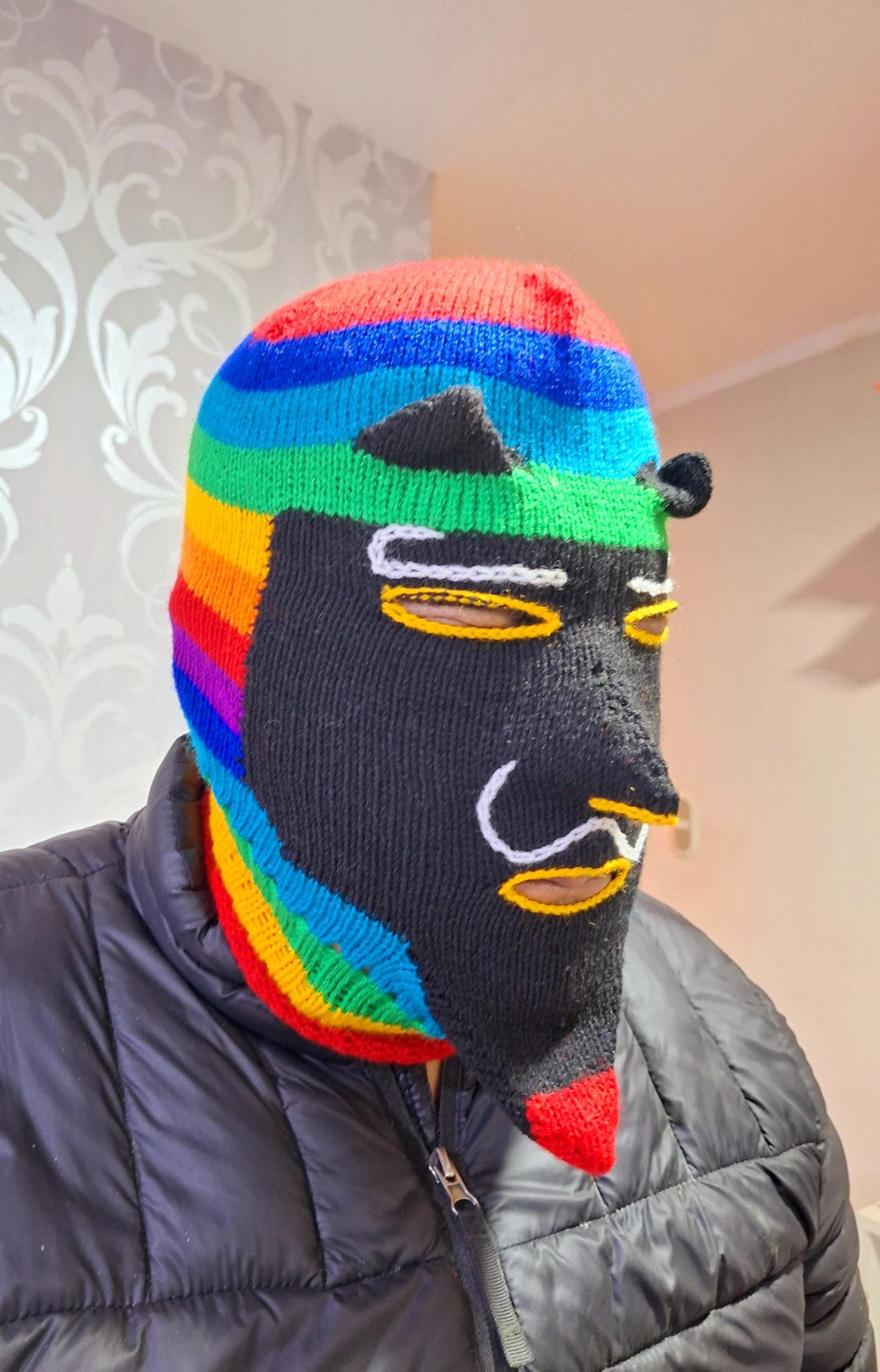 Peruvian Balaclava -ski Mask -devil Balaclava -rainbow Balaclava ...