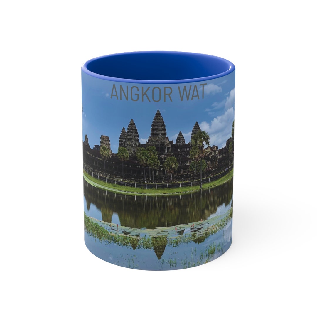 Angkor Wat 11oz Accent Mug, Photo of Angkor Wat Temple in Cambodia - Etsy