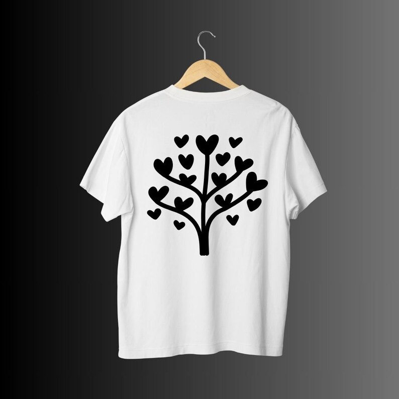 Heart Tree Svg Bundle, Love Tree SVG, Valentines Day SVG, Cut File ...