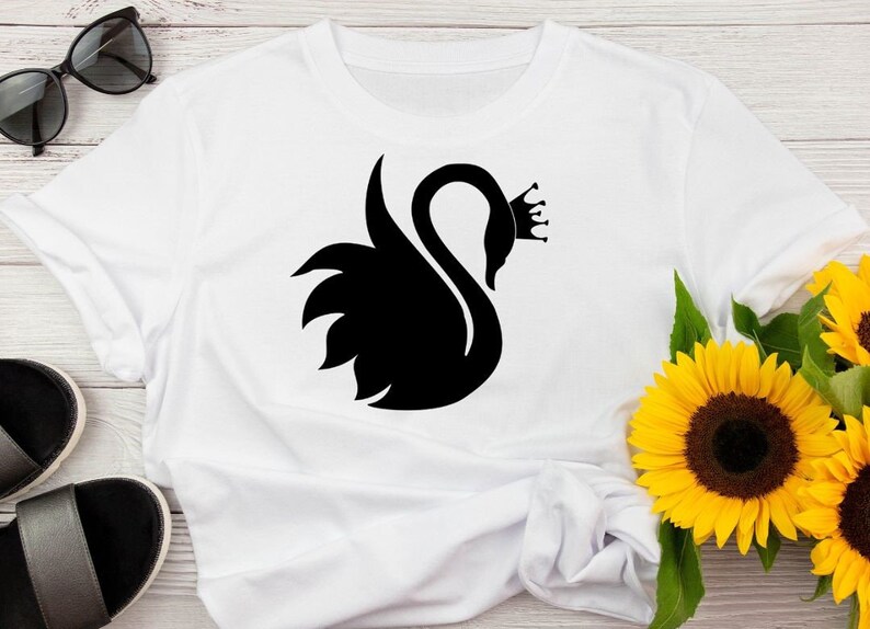 SWAN SVG BUNDLE, Swan Svg, Swan Bundle Png, Swan Clipart, Swan Cut ...