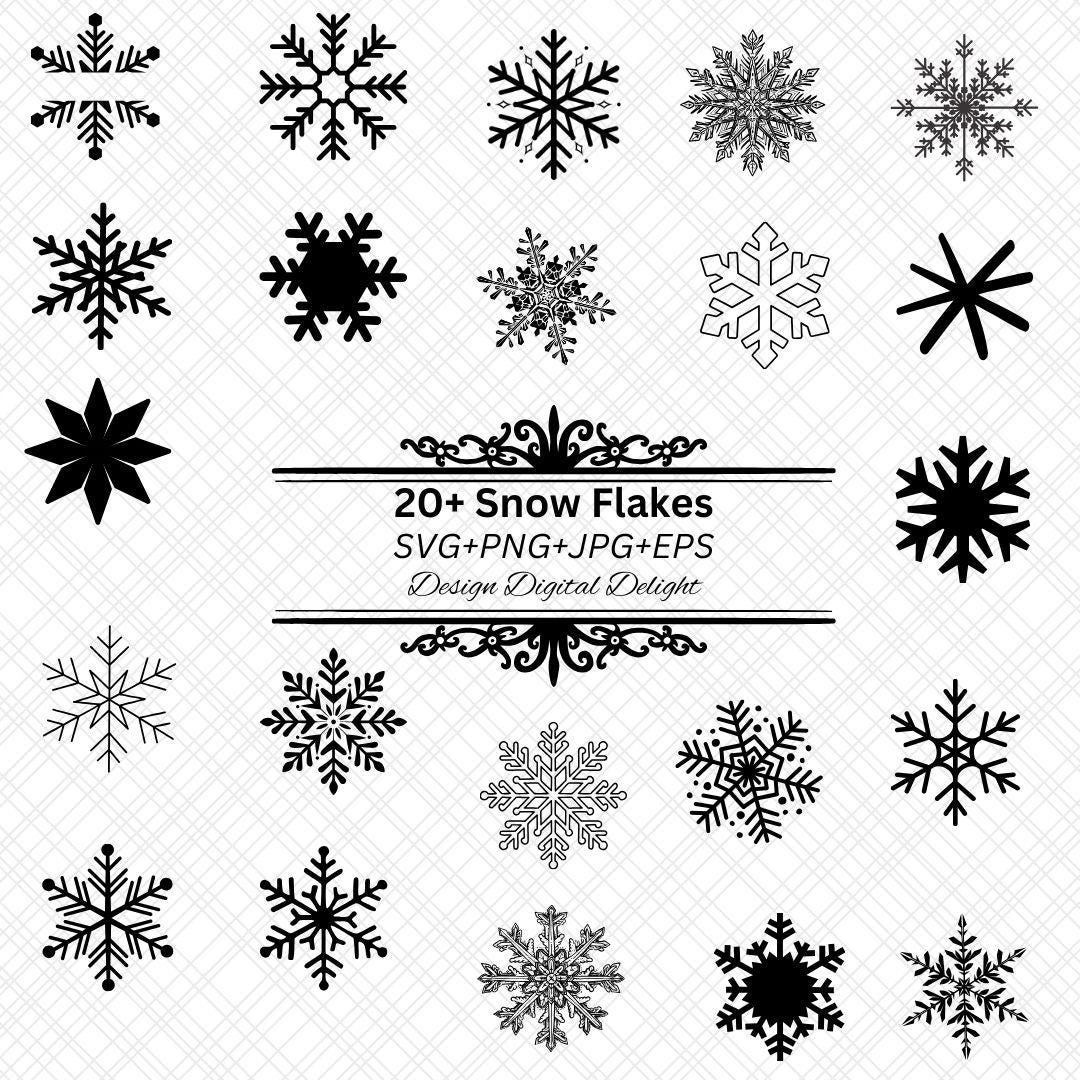 Snowflake Svg, Snow Svg, Winter Svg, Blizzard Svg, Christmas Svg ...