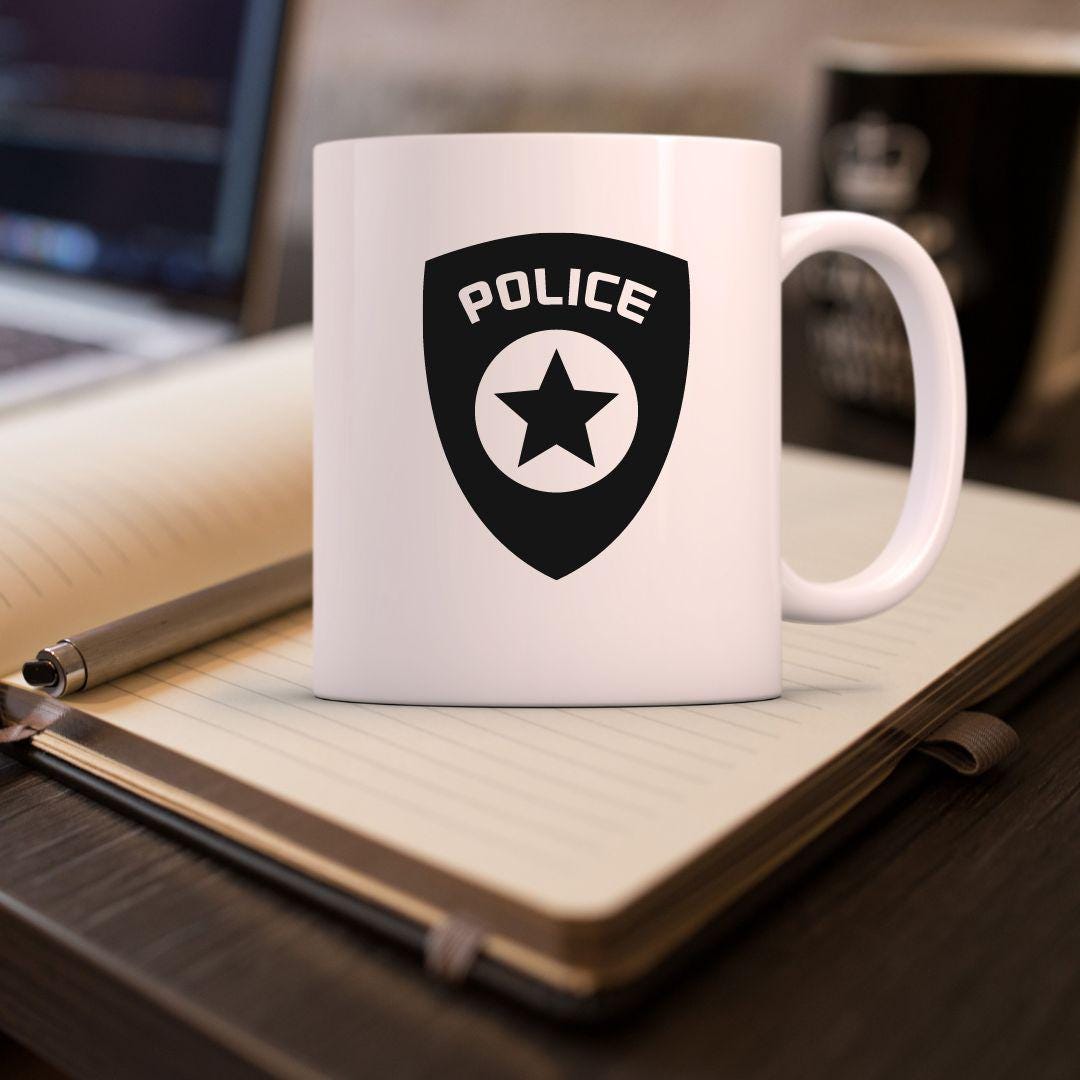 Police Badge Svg, Back the Blue Svg, Police Badge Outline Silhouette ...