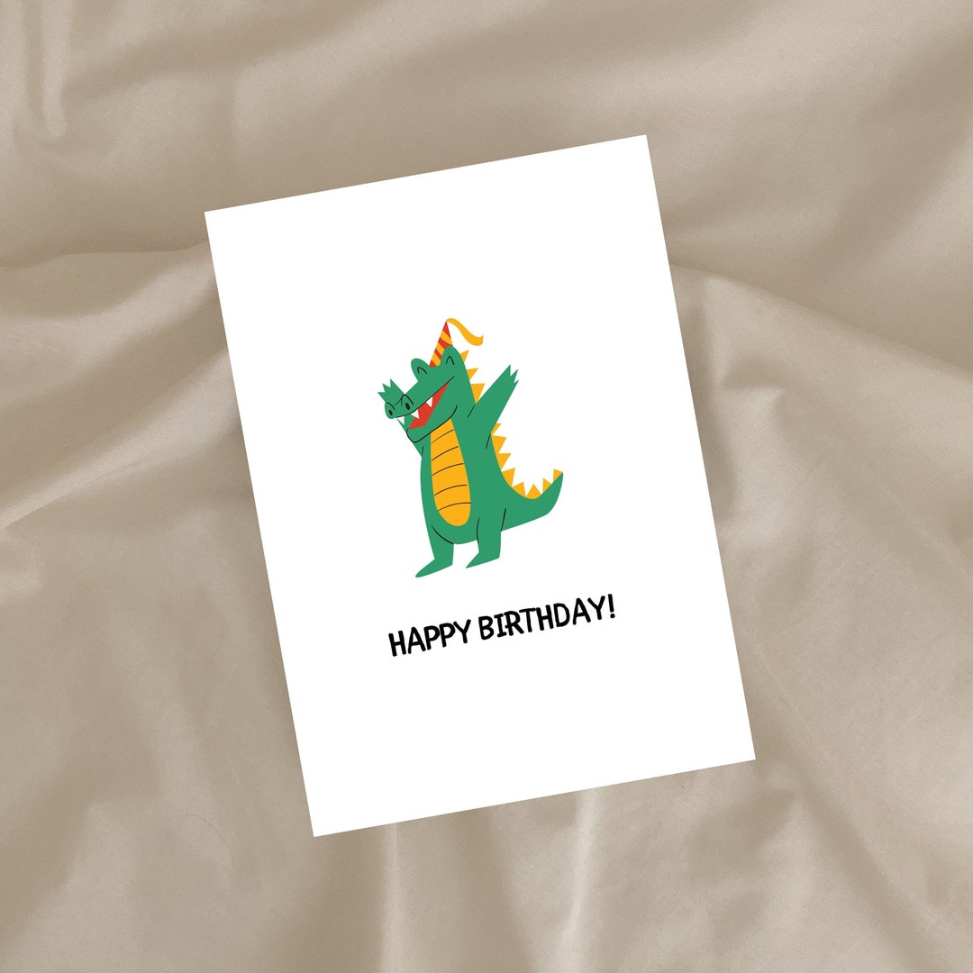 Printable Birthday Card | Birthday Card Printable | Digital Birthday ...