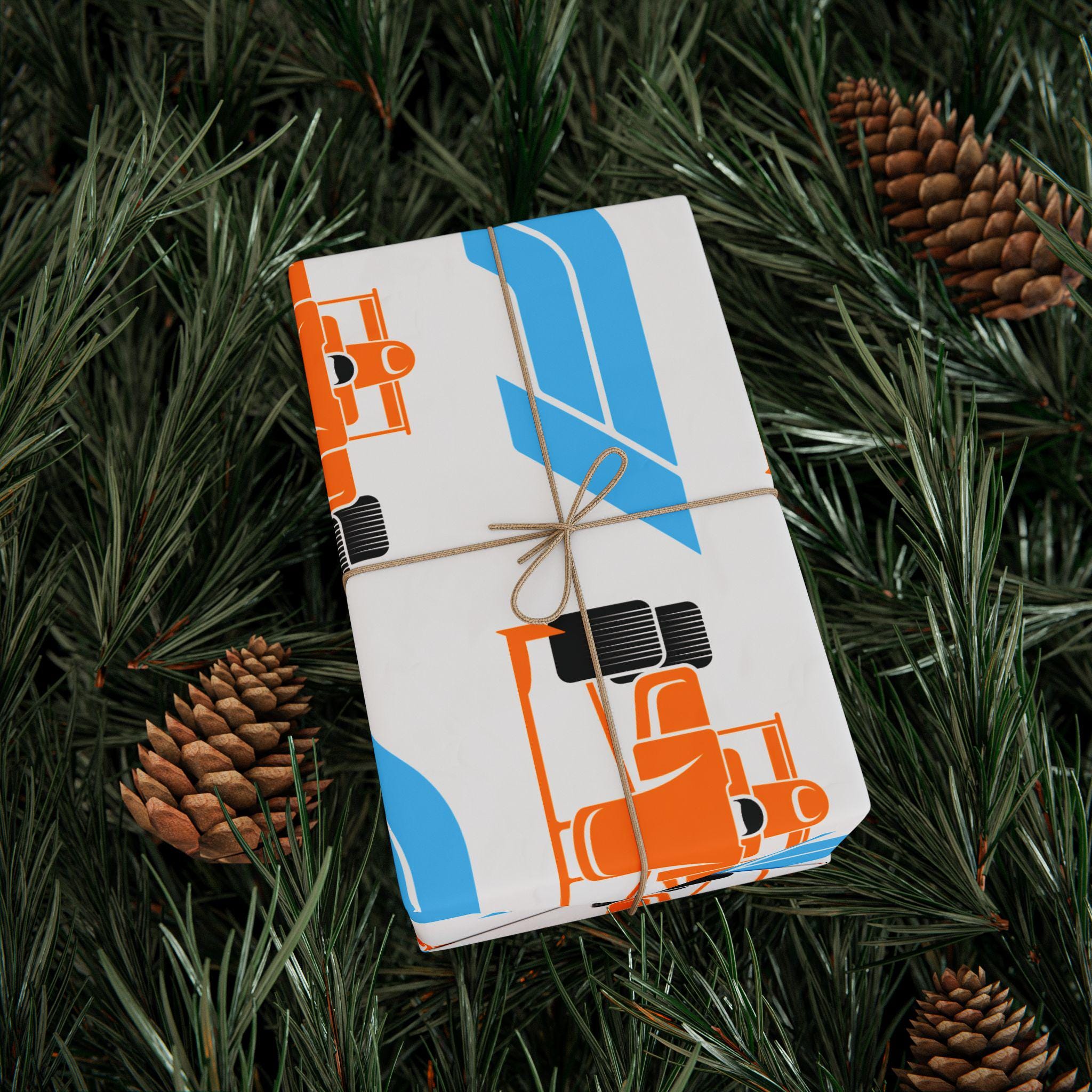 Mclaren F1 Team Colors Wrapping Paper - Etsy