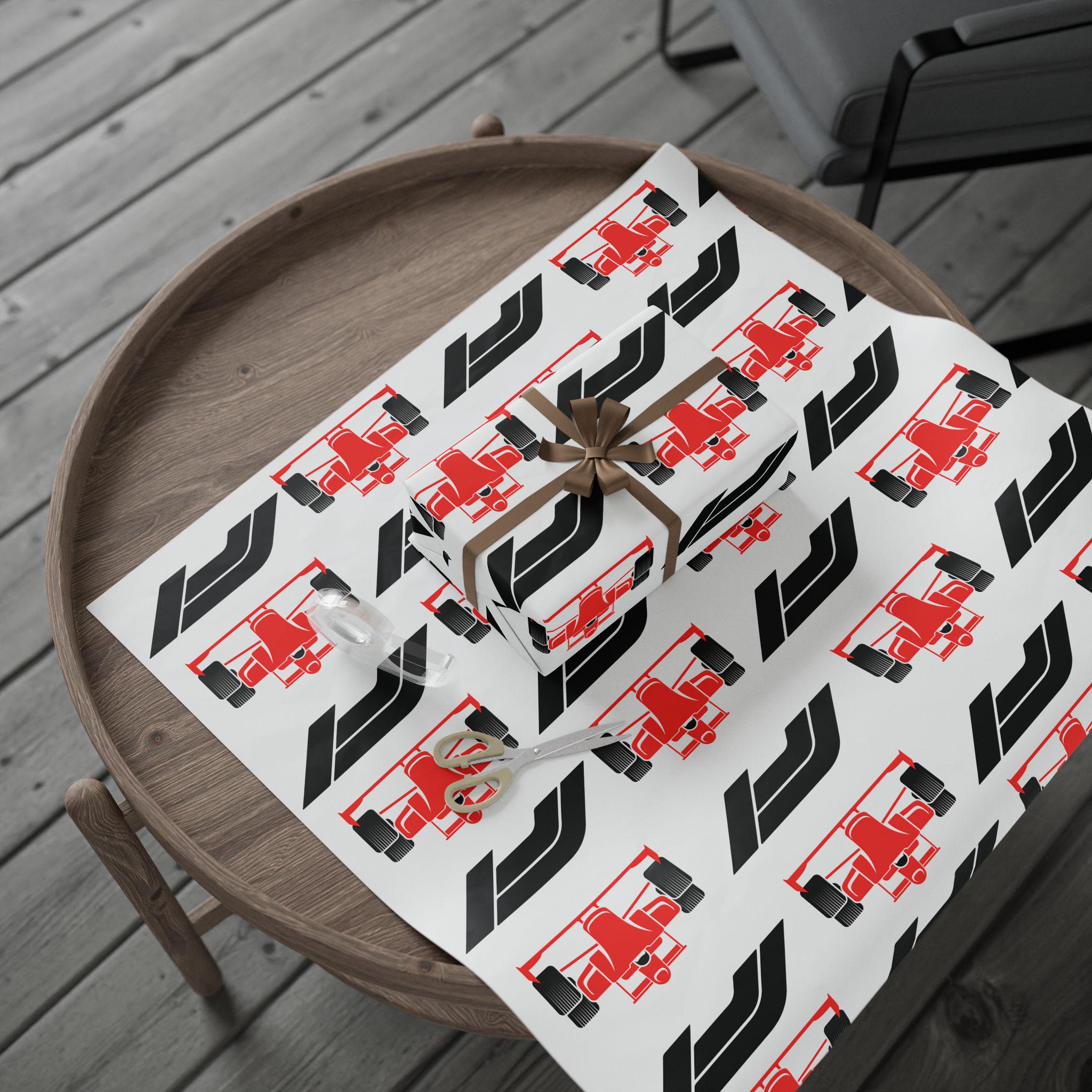 Ferrari F1 Team Colors Wrapping Paper - Etsy