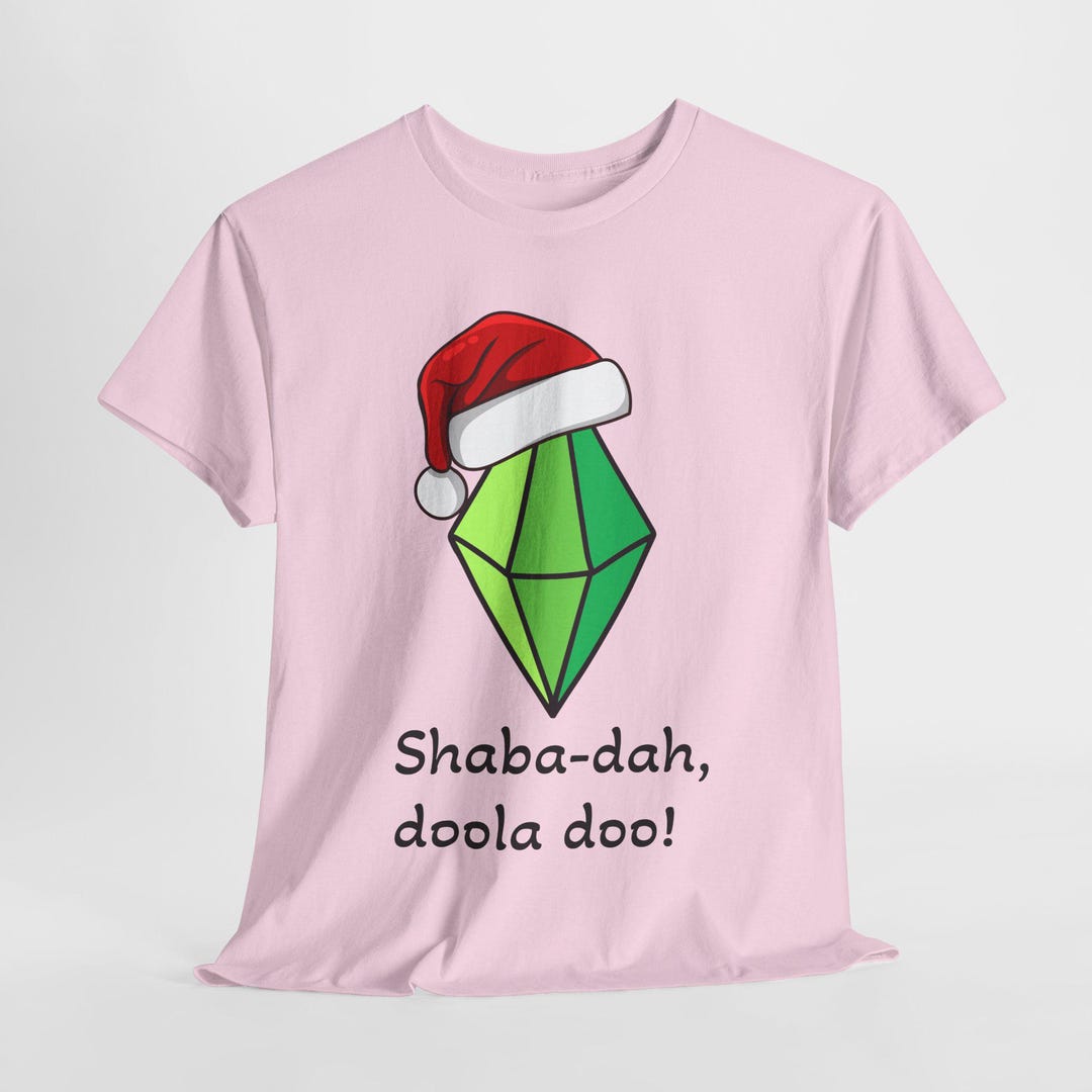 Sims T-shirt Sims4 Christmas Simlish Plumbob Shirt Cute Funny Romantic ...