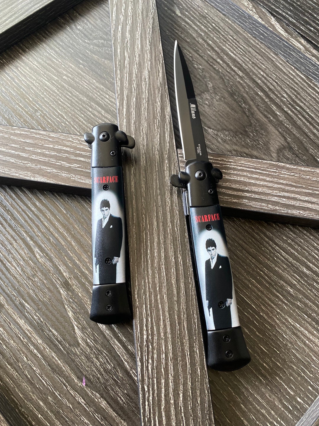 Scarface Graphics Hunting Knife, Gift for Her Gift, Gift for Him ...