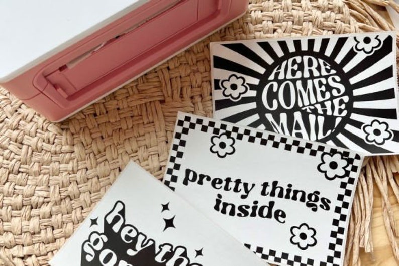 Pack Retro Thermal Label Design, Thermal Label, Printable Packaging ...
