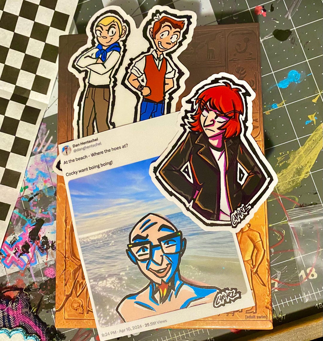 Venture Bros Inspired Sticker Set - Etsy