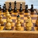 Beautiful German Chess Set With Weights. Handmade Wooden Chess Set in ...