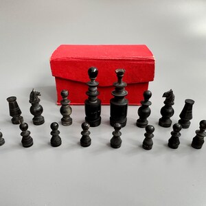 Vintage Vietnam Chess Set Horn in Very Good Condition. Chess Horne ...