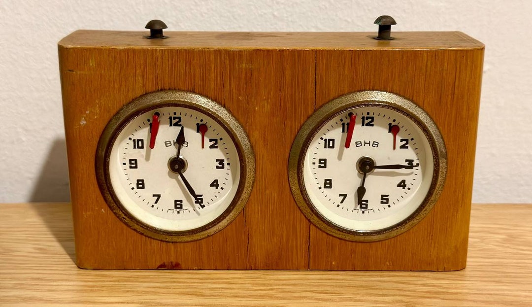 Rarest Germany Chess Clock BHB 40s Vintage in Good Working Condition ...