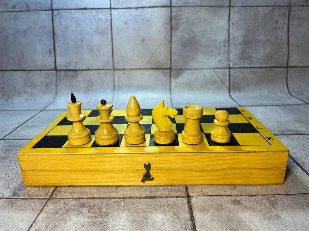 Chess Set "chess Everyday" Halturino 80s Vintage . Great Gifts for ...