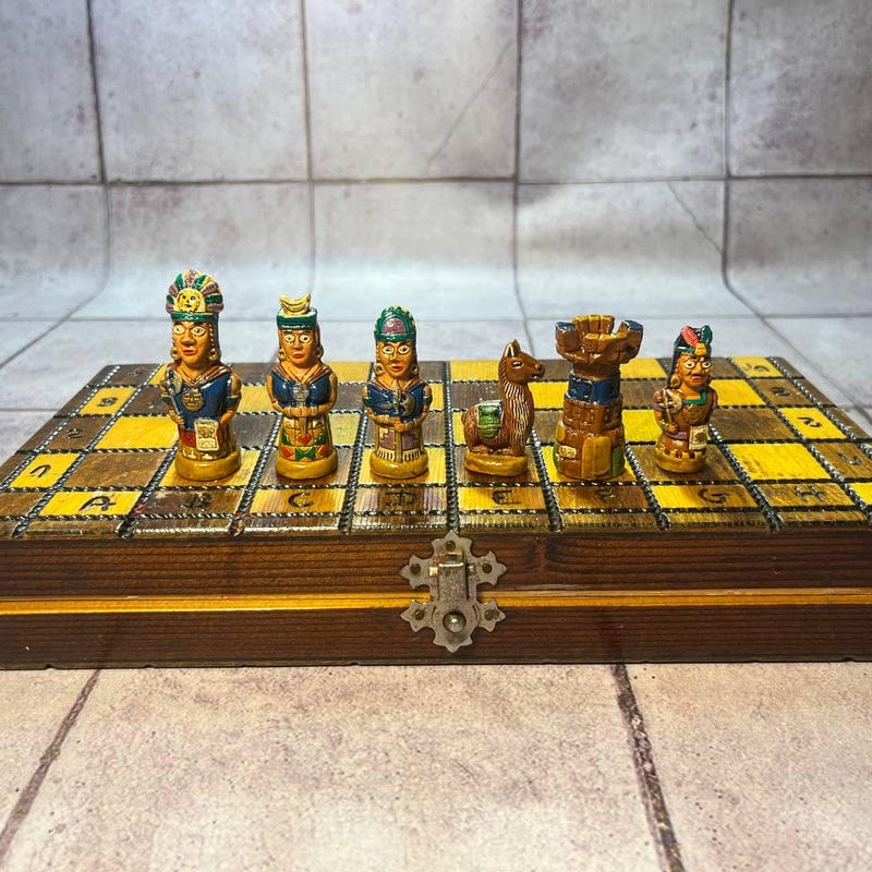Clay Chess Set - Etsy